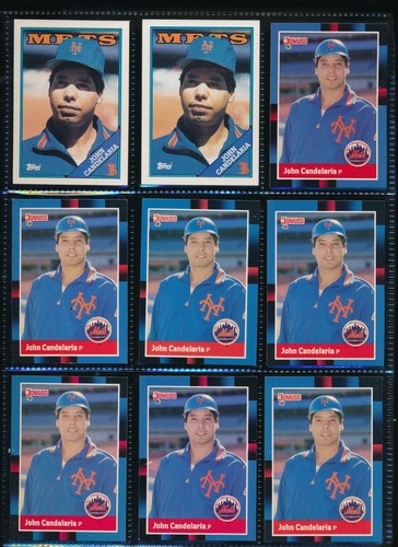 Lot (9) John Candelaria #546 608 1988 Donruss 1988 Topps Mets (DJ4) SWSW6 | eBay