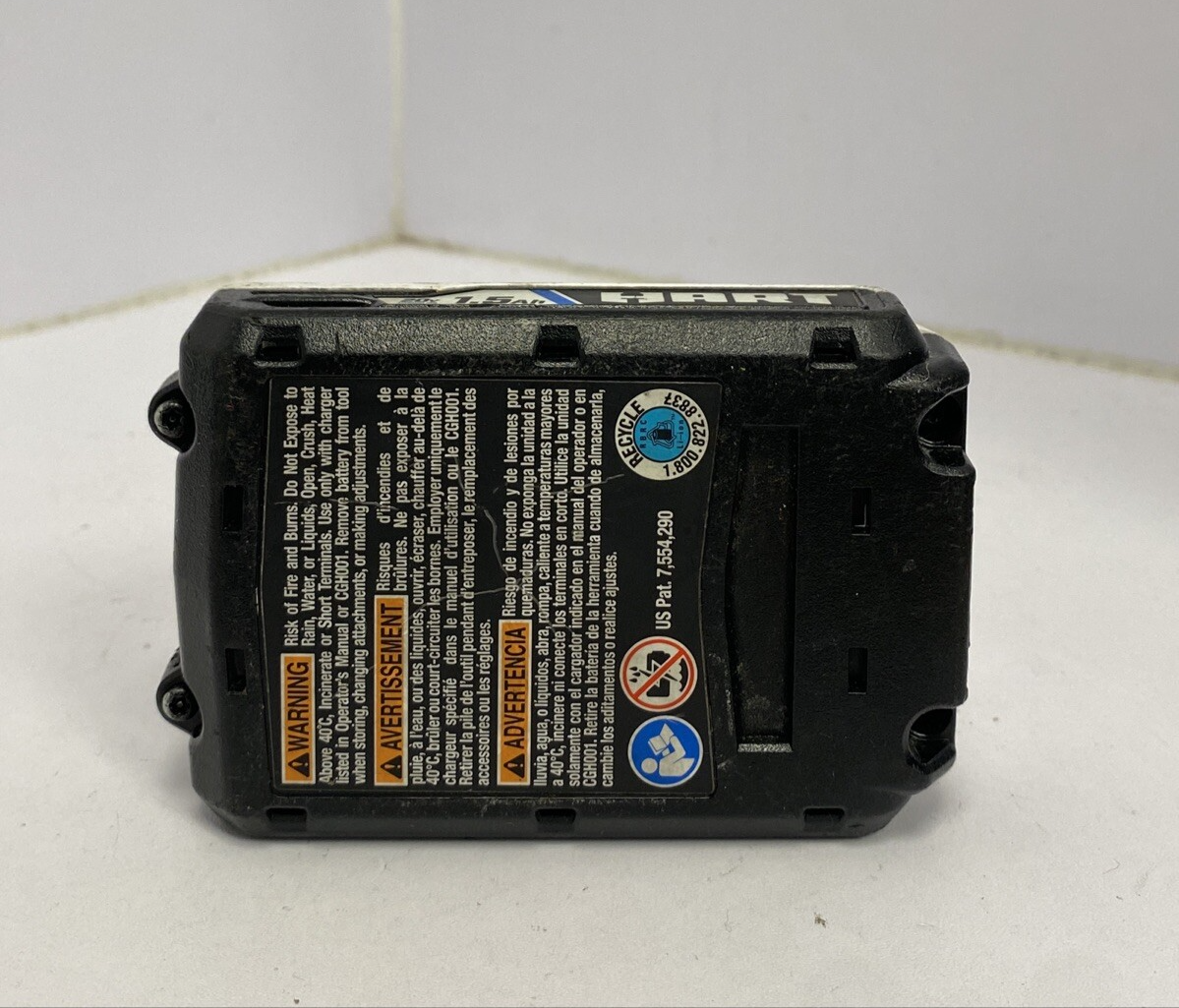 HART BPH011 20-Volt Lithium-Ion 1.5Ah Battery - Not tested | eBay