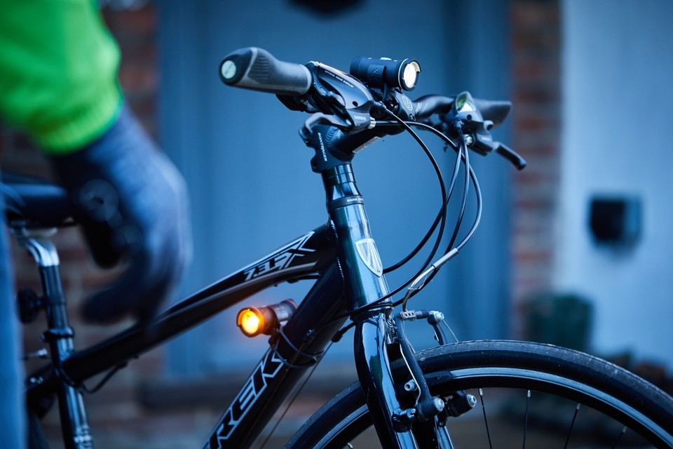 Bike Side Light. Bright Amber Side Lighting For Cyclists. USB ...