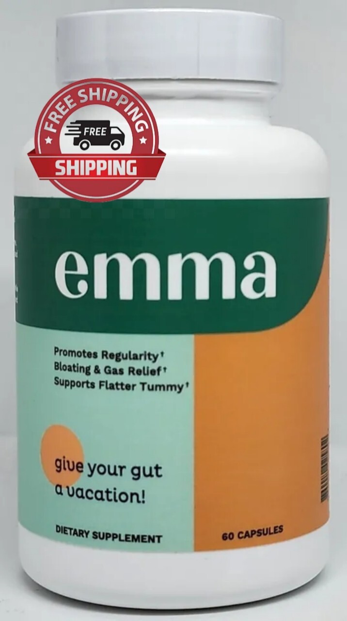 Emma Relief Supplement by Konscious Solution for Gut Health Issues 60 ...