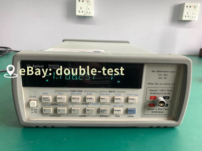 HP Agilent Keysight 34420A 7 1/2 Digit Nano Volt / Micro Ohm Meter /# ...