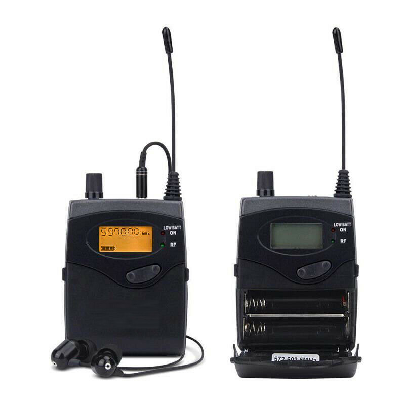 6 Bodypack Receivers UHF Wireless In Ear Monitor System for Stage ...