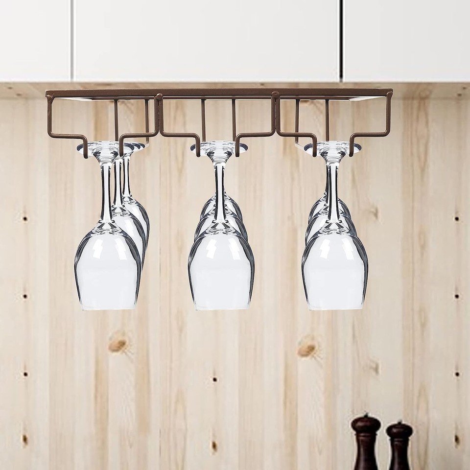 Porta copas de vino organizador para cocina soporte set de 2 moderno de ...