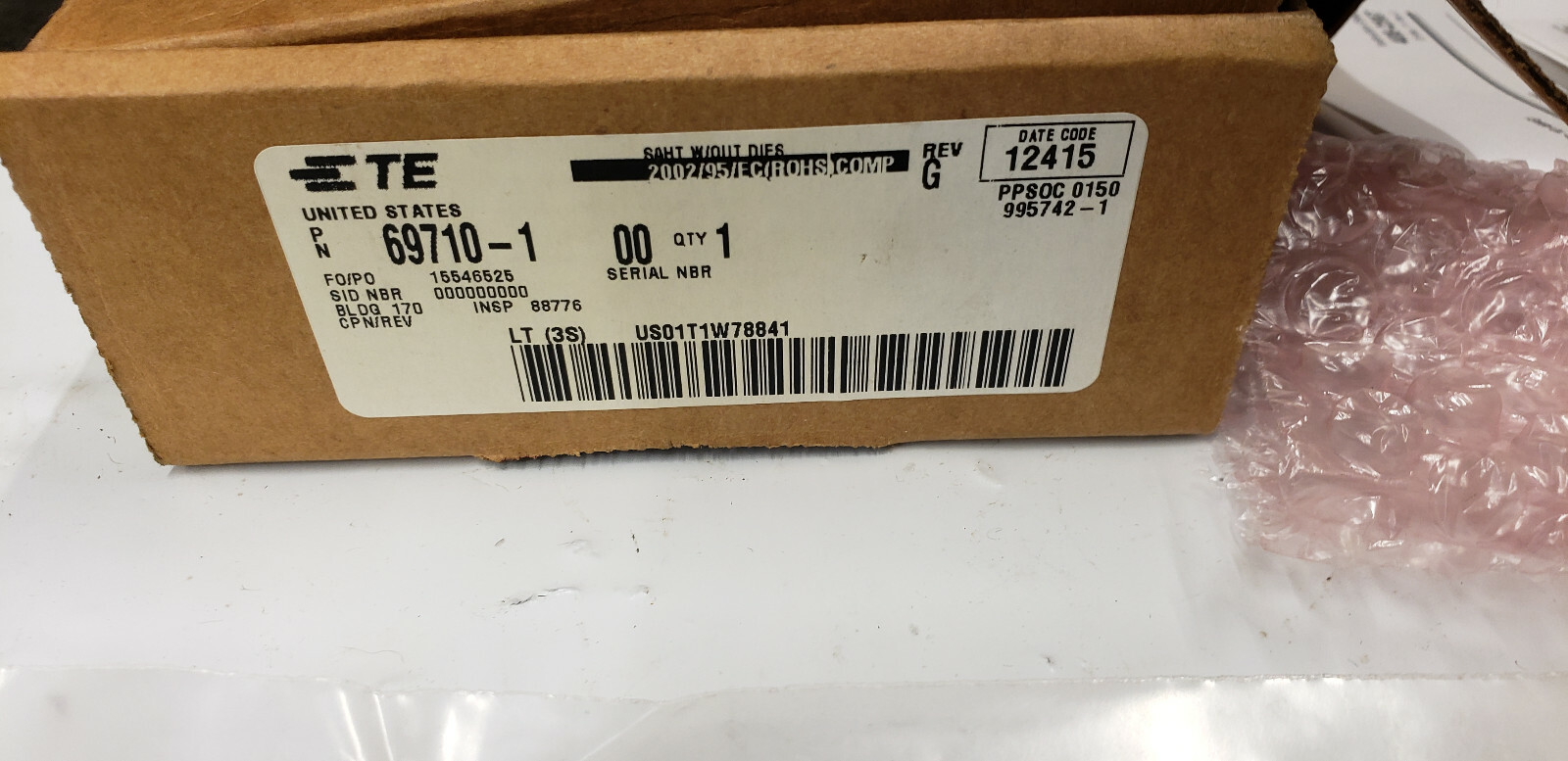 AMP 69710-1 Ratchet Crimp Tool for sale online | eBay