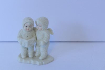 Snowbabies department 56 christmas figurine angel porcelain snow babies ...