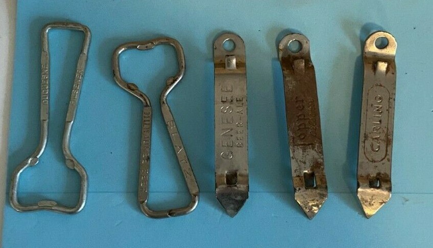 Vintage Beer Bottle Openers (5 total) Pilsner, Blatz, Carling, Genesee ...