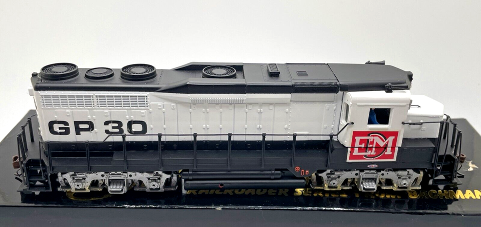 HO BACHMANN SPECTRUM 82000 GP30 EMD DEMO # 1962 WHITE | eBay