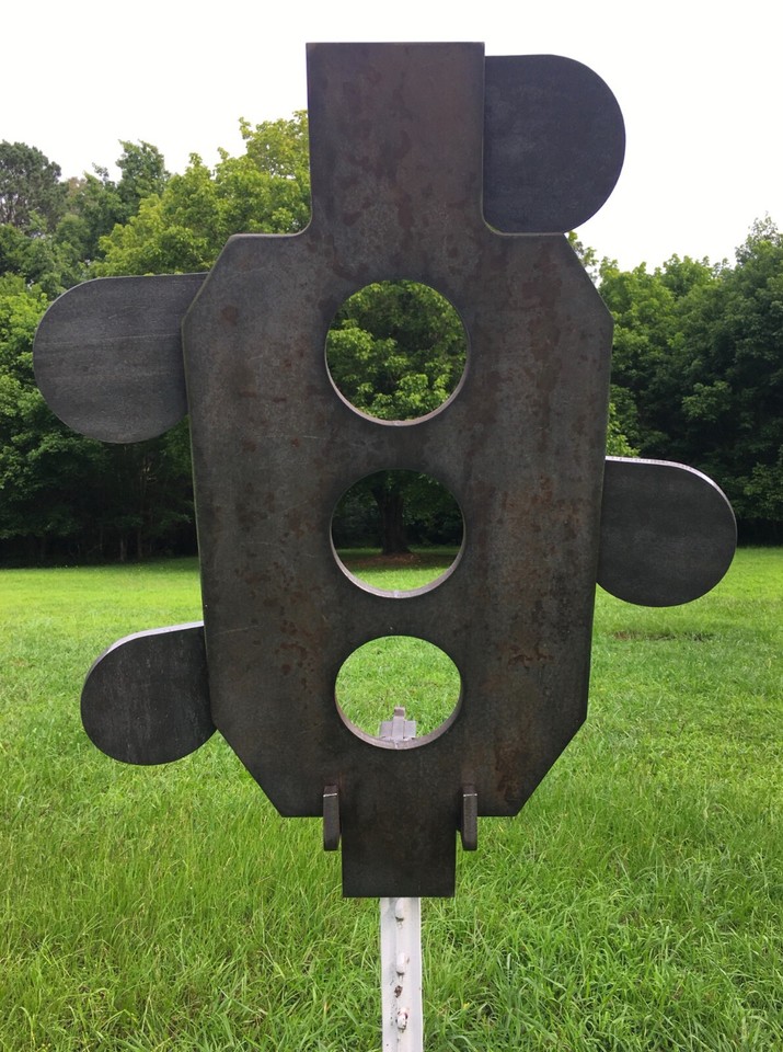 ZIPPER 10x24 3/8AR500 STEEL HOSTAGE REACTIVE DUELING TREE SHOOTING ...