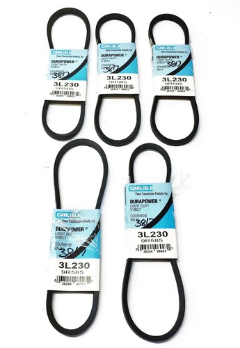 Carlisle "Durapower" Light Duty V-Belt 3L230 (9R585) [Lot of 5] NOS | eBay