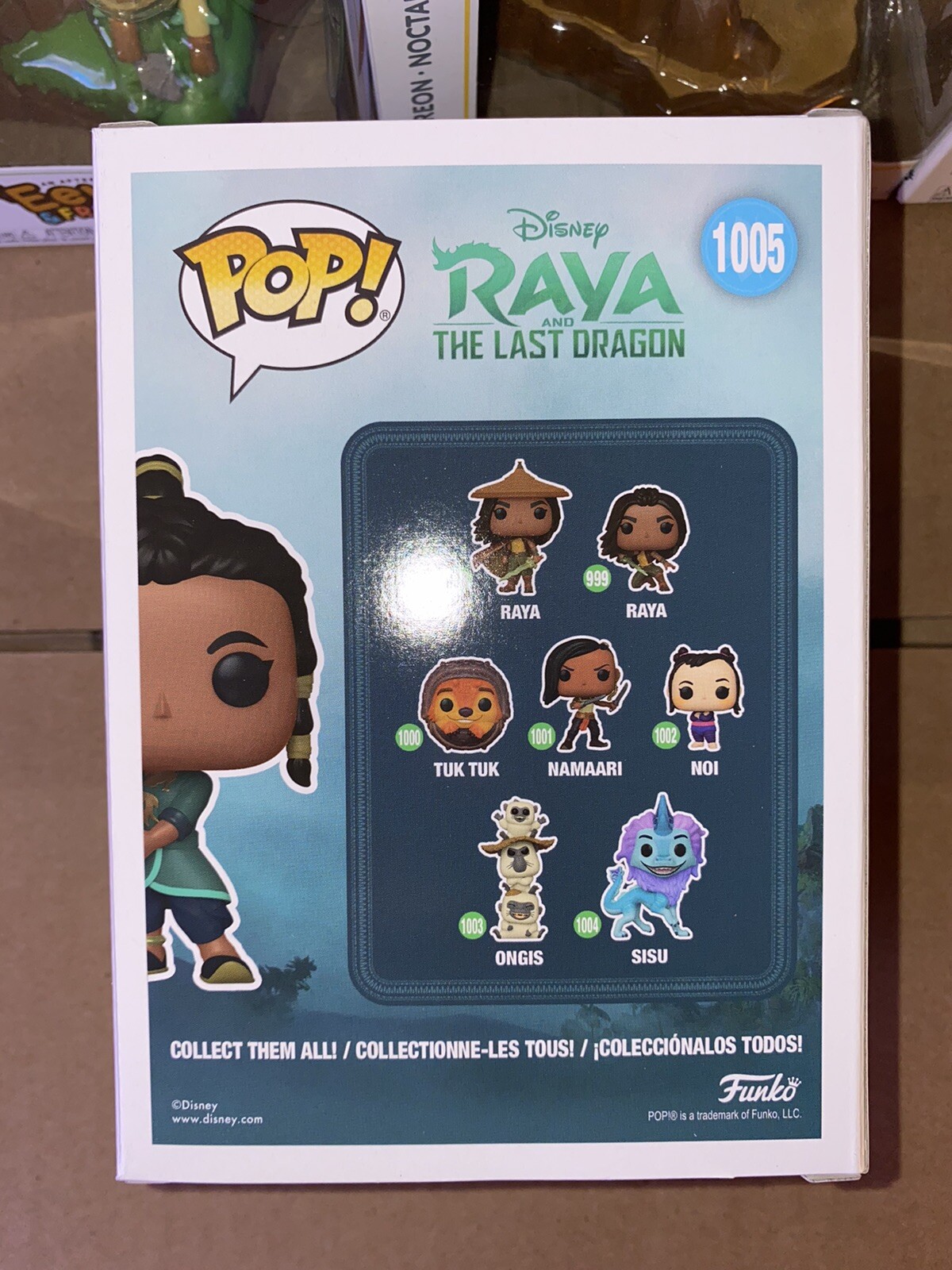 Funko Pop! Raya And The Last Dragon With Tuk Tuk #1005 Amazon Exclusive ...
