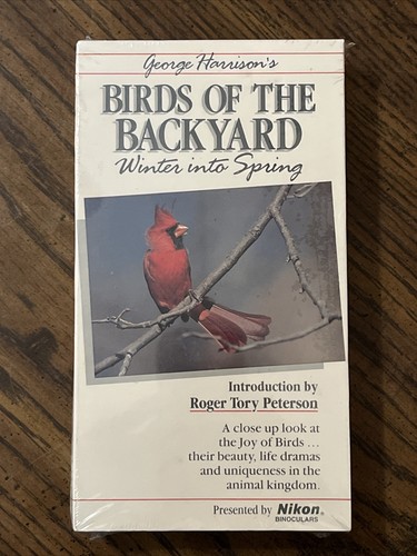 Birds Of The Backyard Winter Into Spring George Harrison VHS New Sealed ...