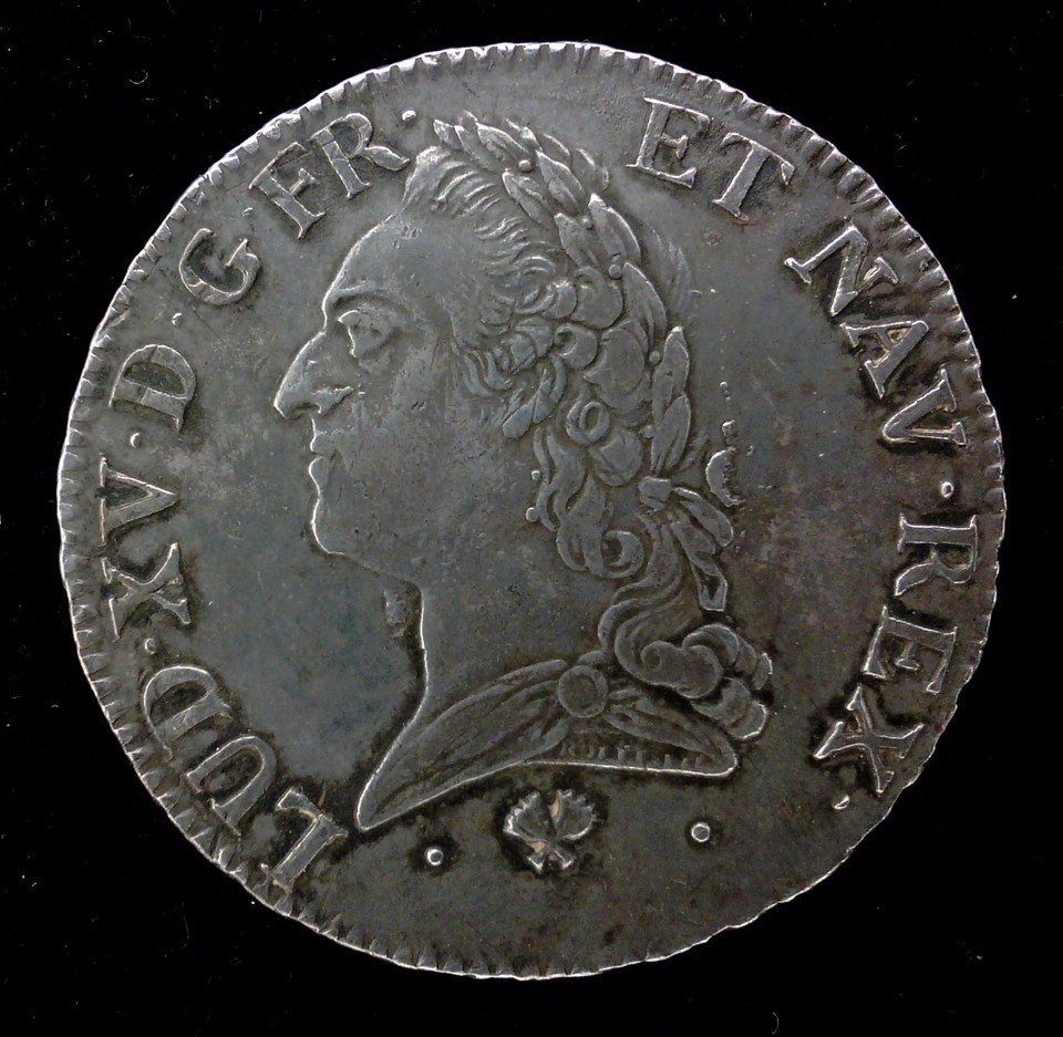 Louis XV - Coin With The Old Head 1772 L Bayonne | eBay