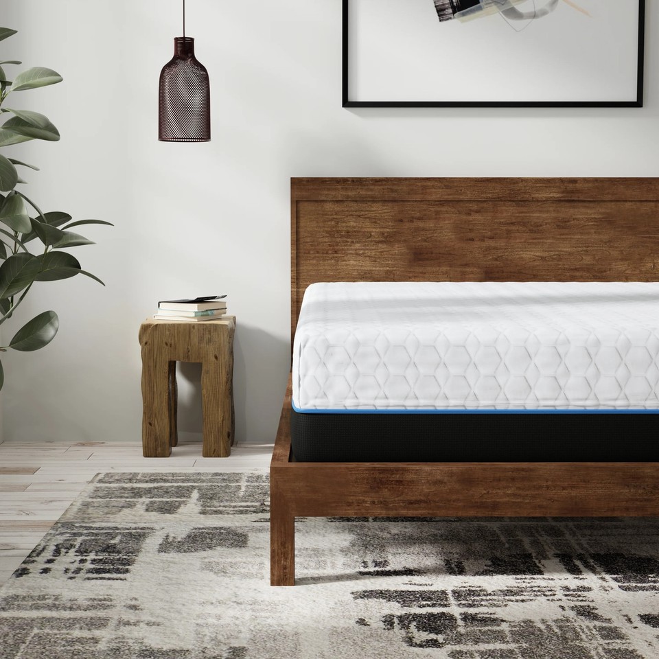 Copper Infused 14 Inch Plush Memory Foam California King Mattress | eBay