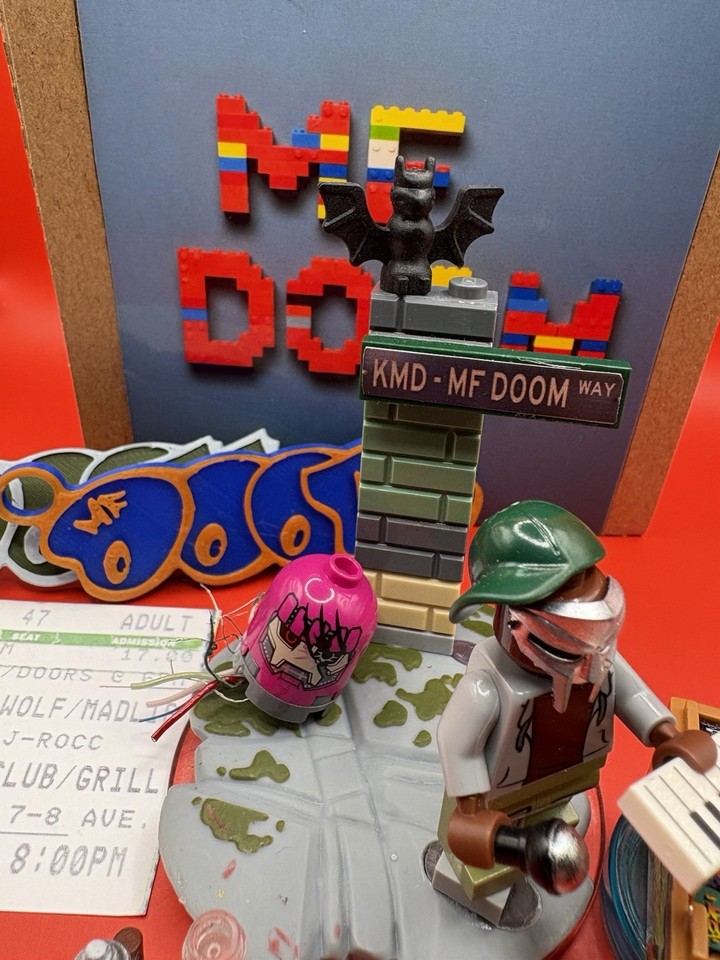 Custom MF DOOM Lego Set | eBay