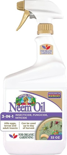 Captain Jack's Neem Oil Spray,Insecticide and Miticide for Organic ...
