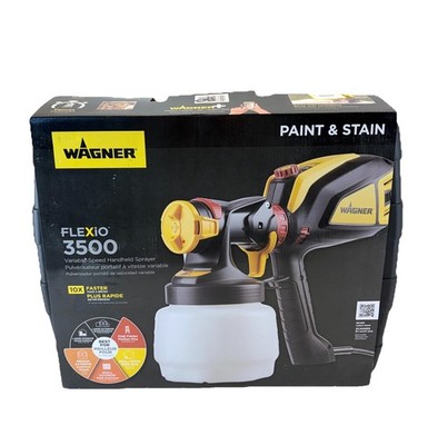 Wagner Flexio 3500 Handheld HVLP Paint Sprayer For Paint And Stain ...
