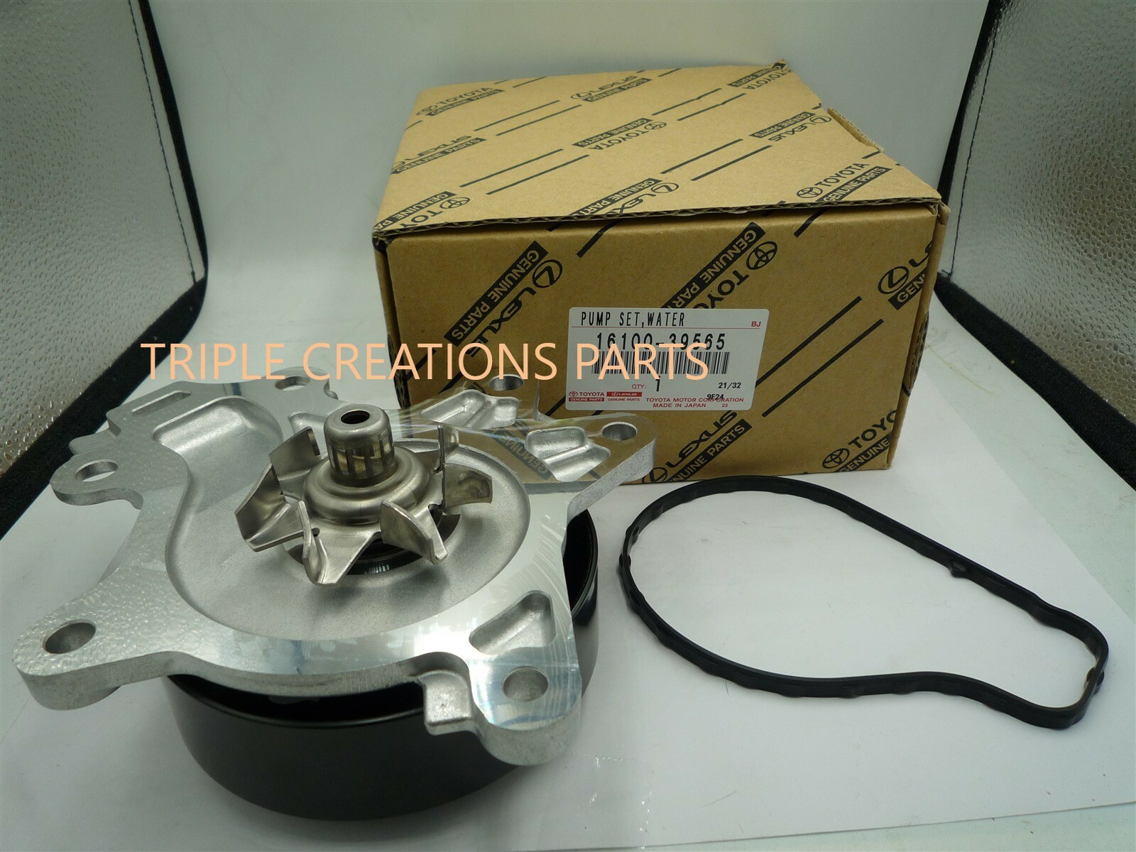 16100-39565 Genuine OEM Toyota Pump Assy, Engine Water 1610039565 | eBay