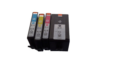 Genuine OEM HP 910XL SET 4 ( BYMC) Ink Bulk Packaging FREE SHIPPING | eBay