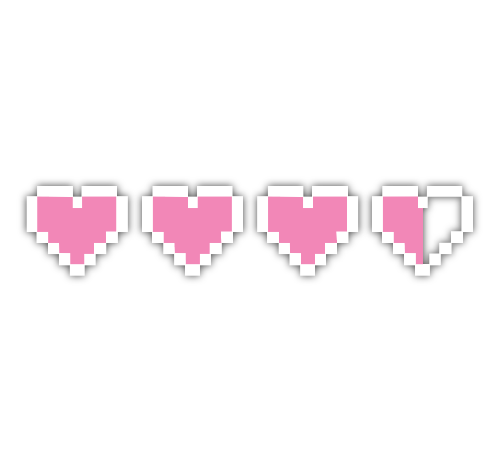 8 Bit Heart Zelda
