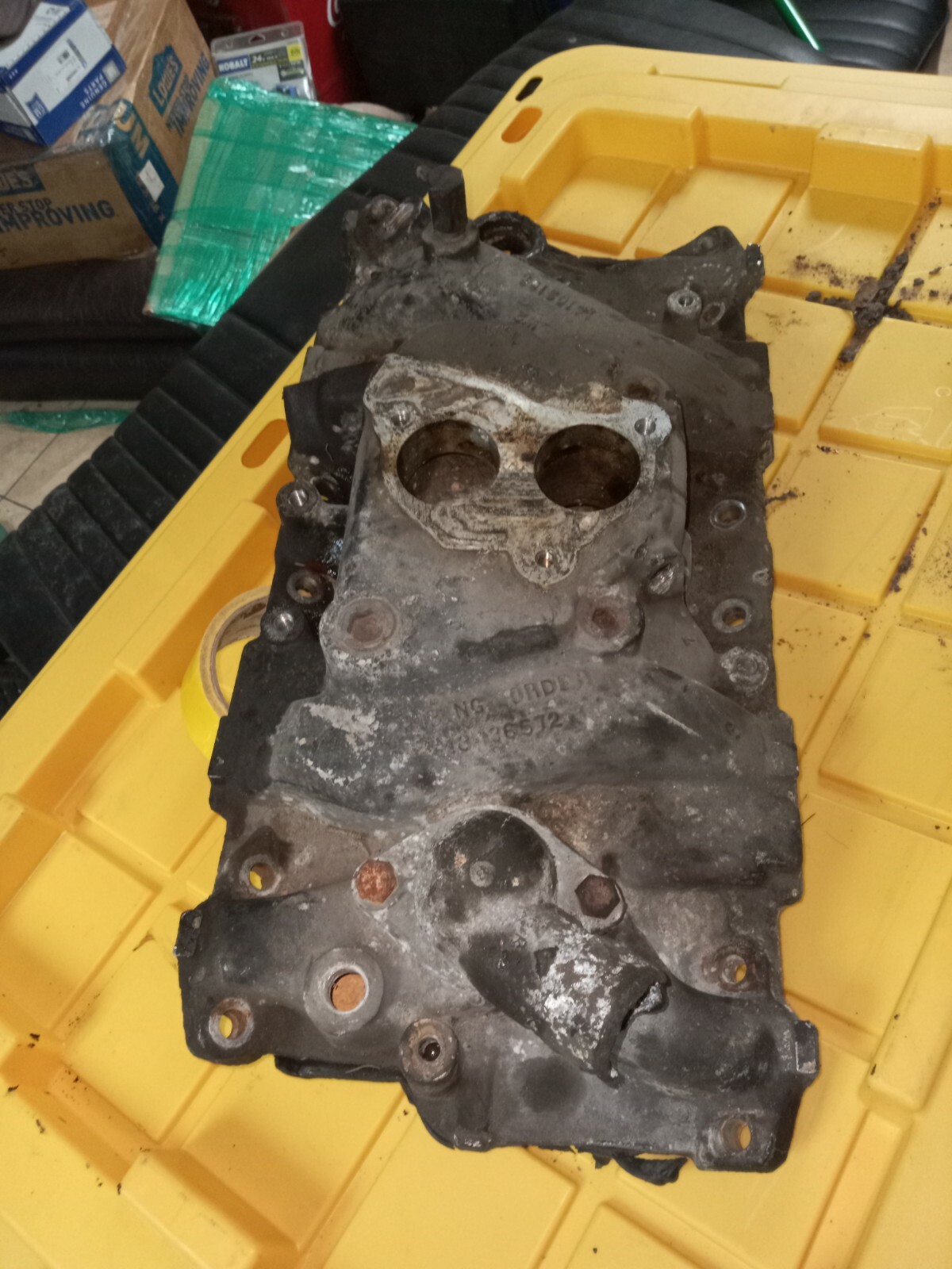 GMC MERCRUISER Chevy TBI Intake Manifold 305 350 1987-1995 14102182 ...