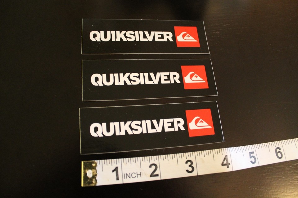 QUIKSILVER Island Wave Logo Surfboards Quicksliver Surfing Decal ...