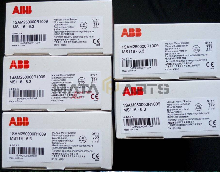 1PCS ABB MS116-6.3 4-6.3A Motor Protection circuit breaker NEW | eBay