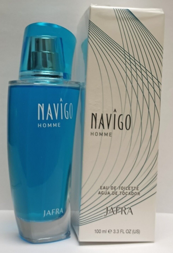 NEW IN THE BOX JAFRA Fragancis Navigo Homme 100ml 3.3 Fl Oz Fragrance ...