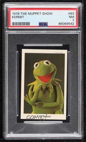 1978 Swedish Samlarsaker Muppet Show Kermit the Frog #63 PSA 7 06aq | eBay