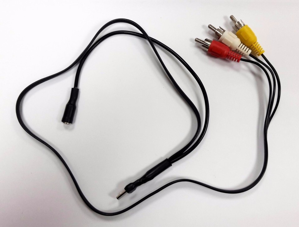 LANC+A/V Adapter Cable for Sony Camcorders with Multiport, S2 to 3xRCA ...