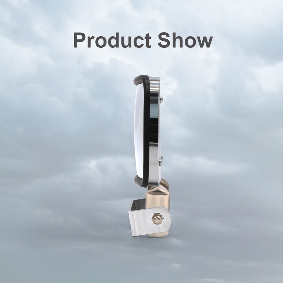 Convex Mirror Stainless Steel For Truck Side View Manual Over Door 4x8 ...