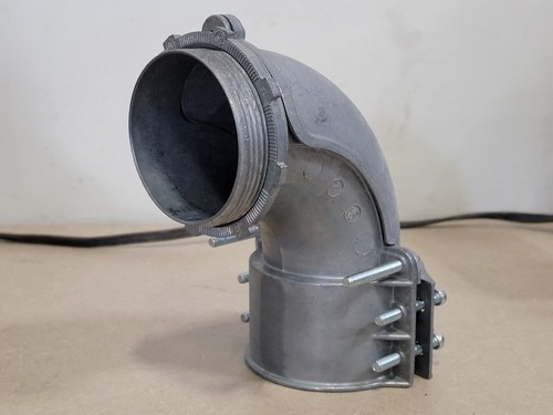 Generic 3" EMT 90-Degree Elbow Screw Connector | eBay