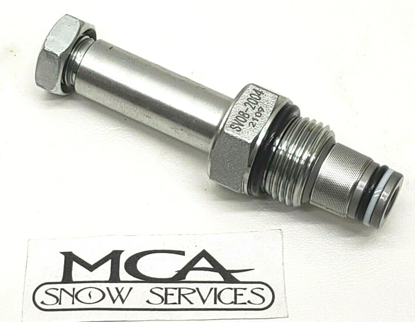 WESTERN FISHER SNOW PLOW CARTRIDGE VALVE W/NUT 49227 7634 #20 ...