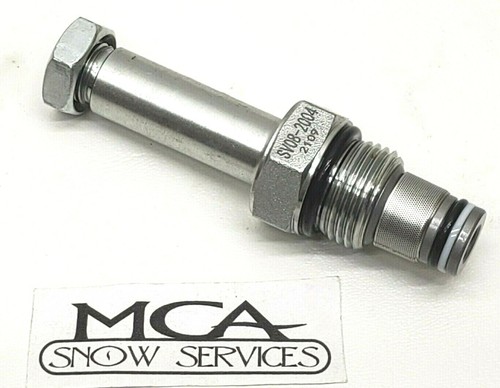 WESTERN FISHER SNOW PLOW CARTRIDGE VALVE W/NUT 49227 7634 #20 ...