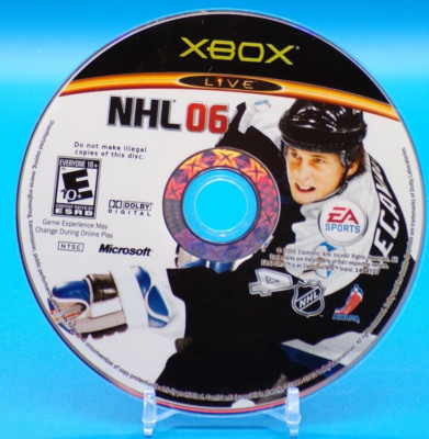 NHL 06 (Microsoft Xbox, 2005) - Disc Only - Tested & Works | eBay