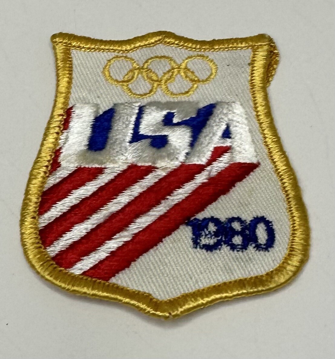 1980 Team USA Olympic Patch Vintage Moscow Sewing Patch 2.5" | eBay