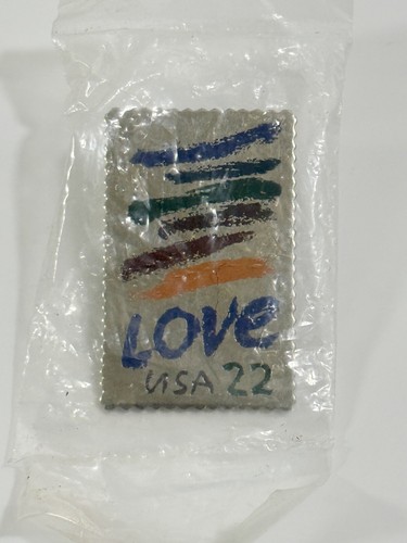 Love USA 22 Stamp Lapel Pin | eBay