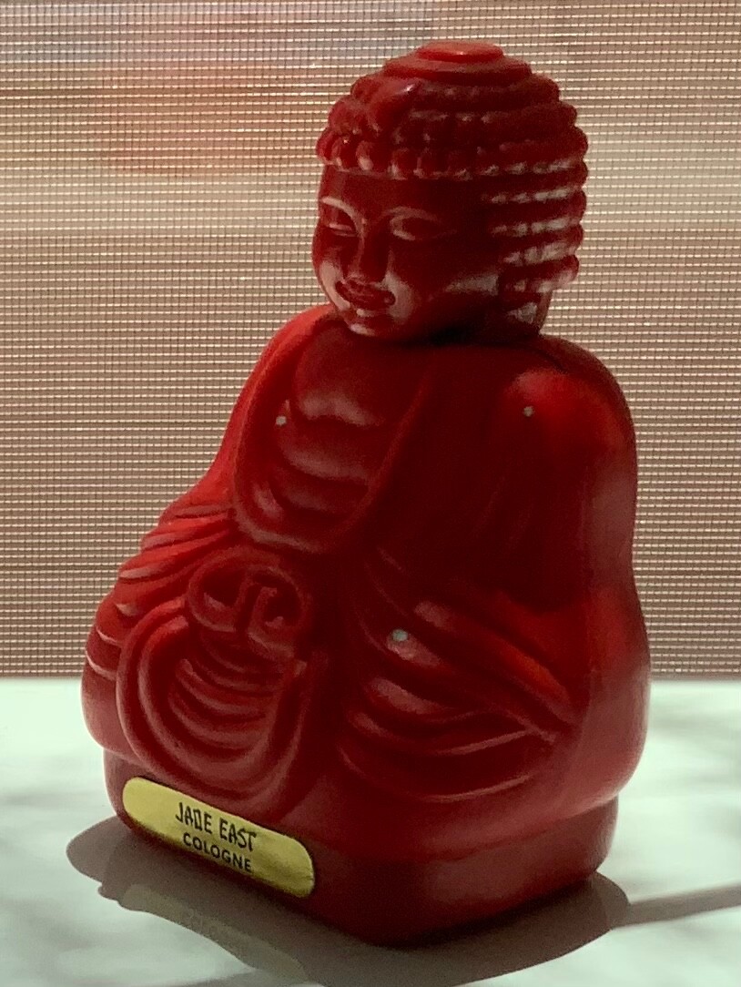 Jade East Cologne Swank, inc. 1960s VINTAGE RARE & fab Red Buddha ...