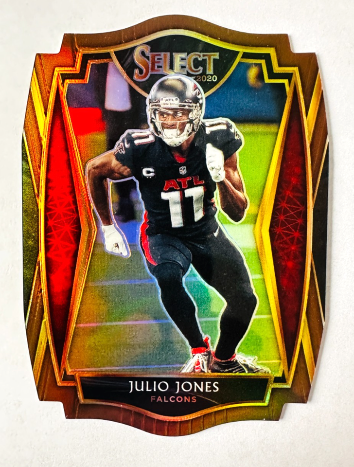 2020 Panini Select Julio Jones Die Cut BRONZE Prizm Card #/355 Premier ...