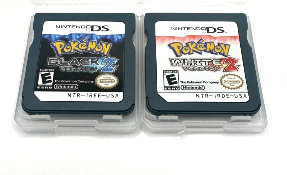 Pokémon Black 2 & White 2 Cartridges Only Tested & Working (Please READ ...