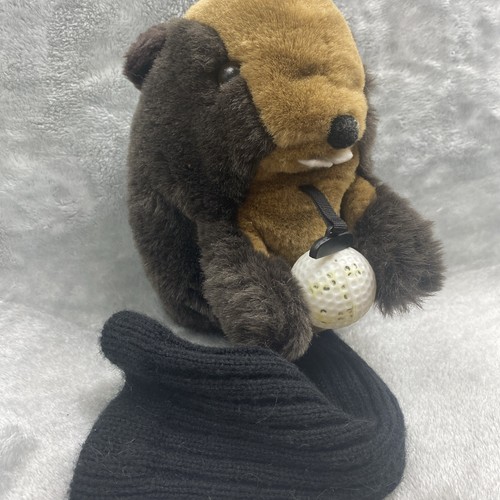 Gopher Plush Golf Club Head Cover Caddyshack Style 1 Wood Beaver ...