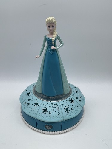 Peachtree Playthings Frozen Elsa Music Box Singing Trinket Jewelry Box ...