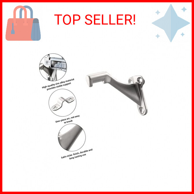 HOME MASTER HARDWARE Handrail Stair Brackets 3" Heavy Duty Support ...