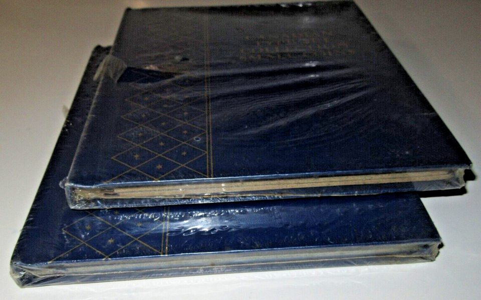 NOS NEW Whitman Bookshelf Albums 9521 9522 Canada Type Set, Large ...