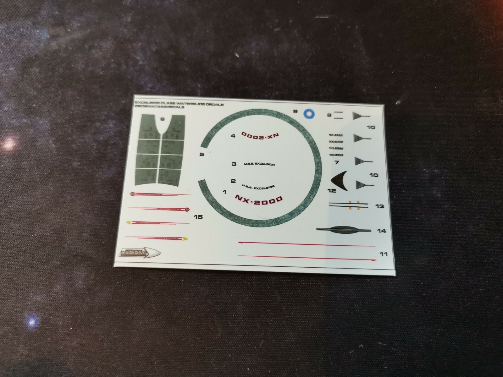 Star Trek Starships EAGLEMOSS EXCELSIOR CLASS Choice of Registries ...