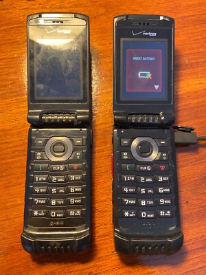 2 Casio G'zOne Ravine 2 C781 (Verizon) Rugged Flip Cell Phone ...