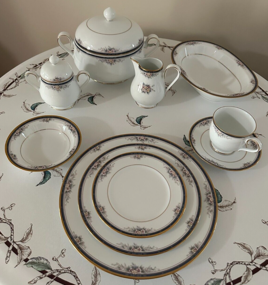 Noritake ONTARIO China ~ 12 Place Settings (6 Pc Each) + 6 Serving Pc ...