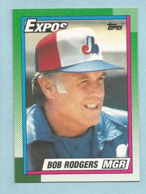1990 Topps Baseball Bob Buck Rodgers #81 MANAGER Montreal Expos CASE ...