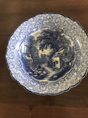 James Kent Ye Olde Foley Ware Flow blue Bowl | eBay