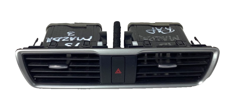 2014-2018 Mazda 3 Center Dash AC Air Vent Vents Trim With Hazard Switch ...