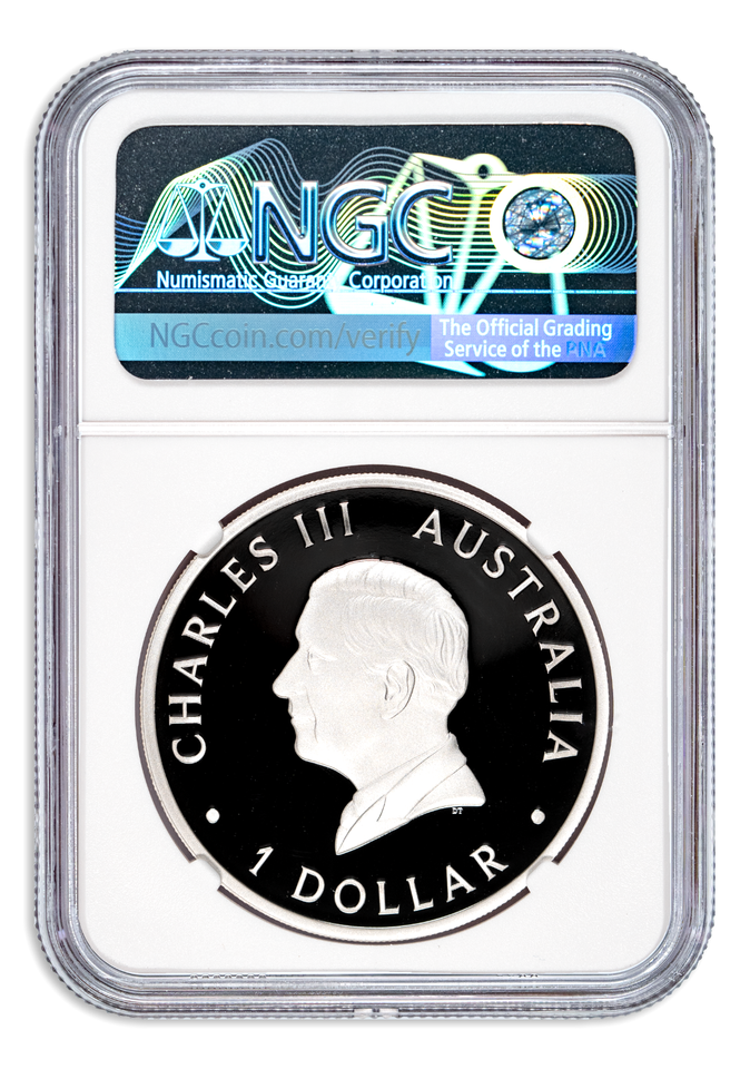 2025 Australia 1 oz Silver Swan Proof ANDA Perth Money Expo NGC PF70 ...